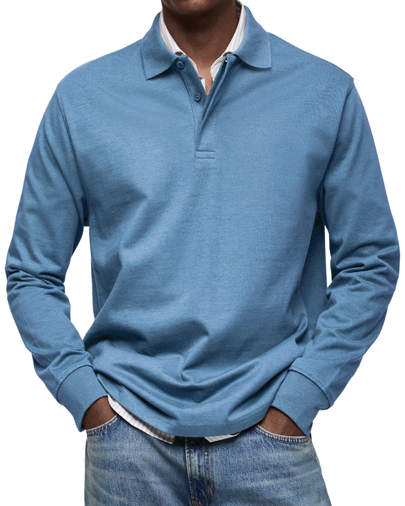 Lennox Long Sleeve Polo – Stonewick